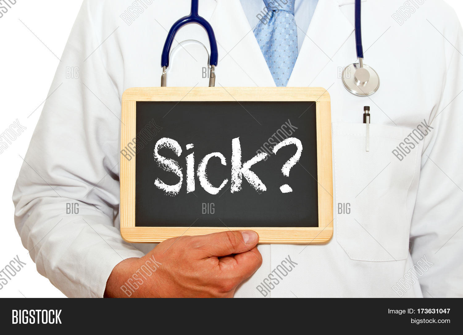 Sick? Doctor Holding Image & Photo (Free Trial) | Bigstock