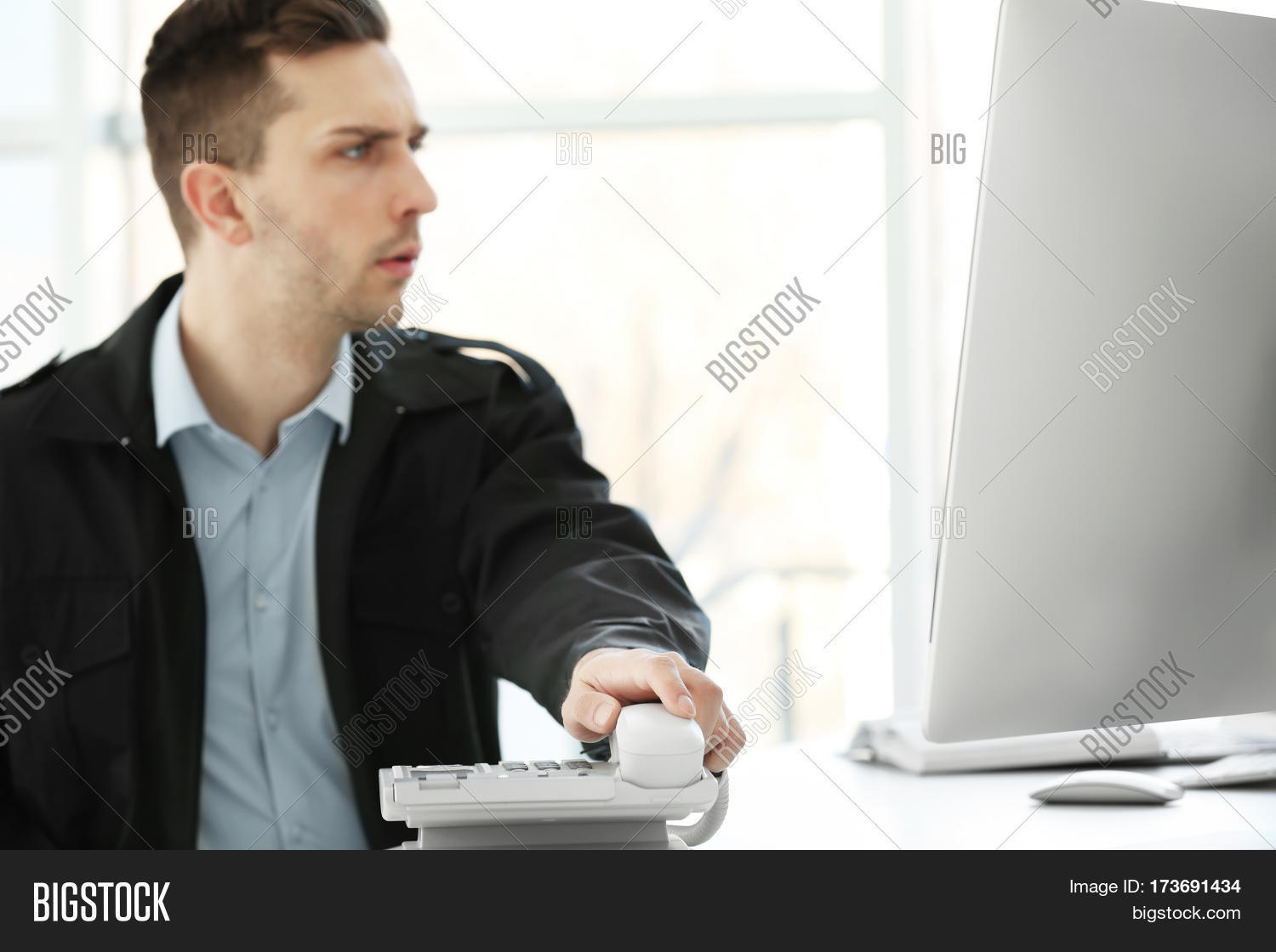 Handsome Security Image & Photo (Free Trial) | Bigstock