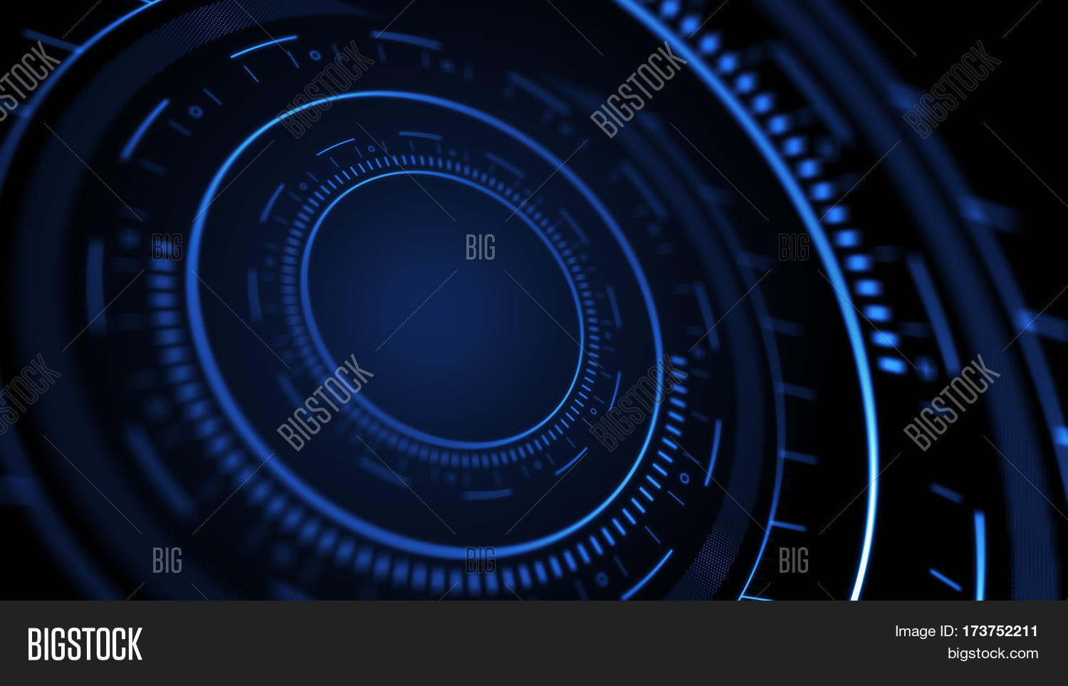 Abstract Blue Digital Image & Photo (Free Trial) | Bigstock