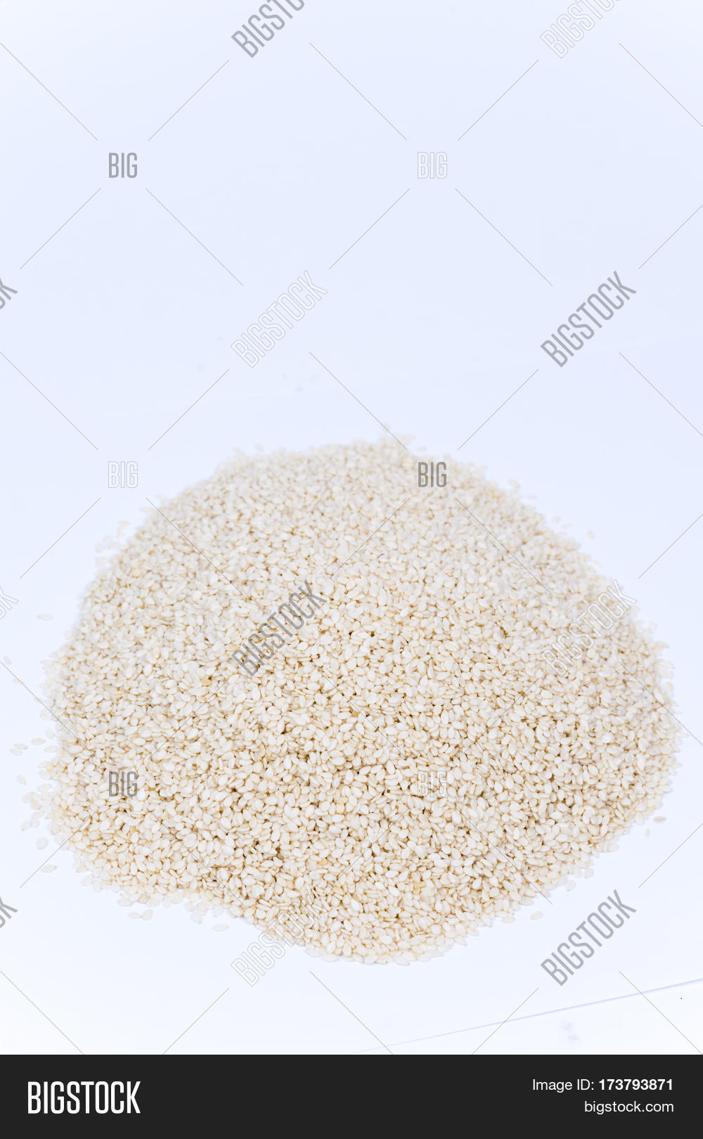 Pile Sesame Isolated Image & Photo (Free Trial) | Bigstock