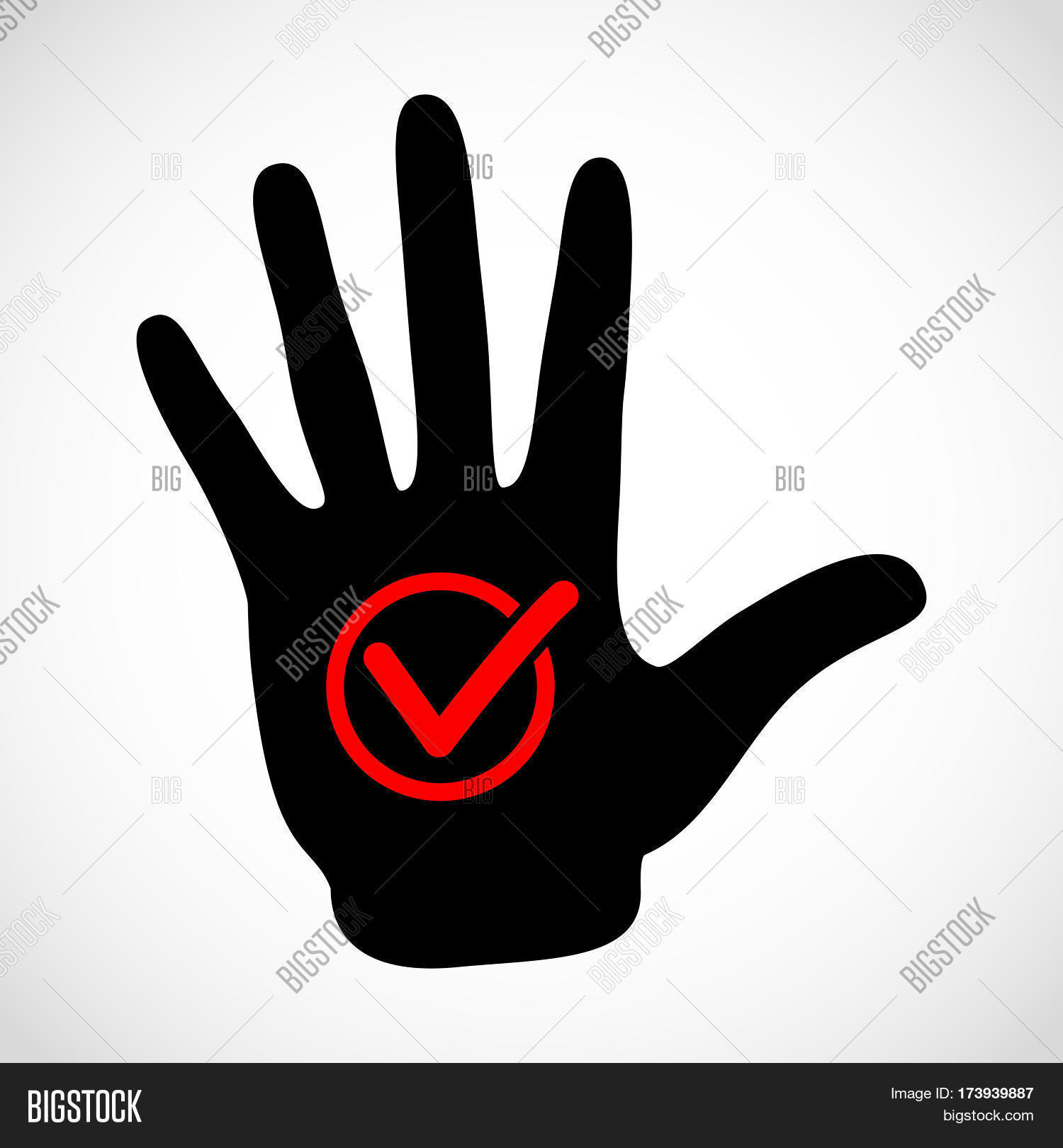 Black Hand Check List Image & Photo (Free Trial) | Bigstock