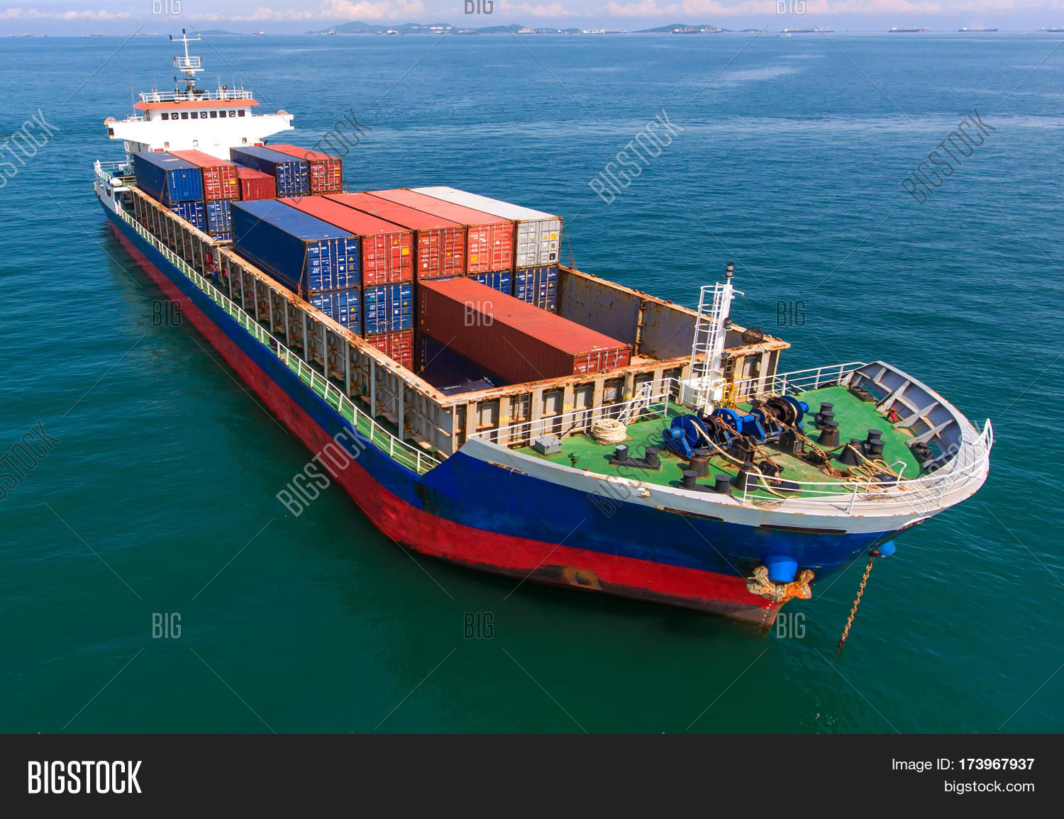 Container Ship Import Image & Photo (Free Trial) | Bigstock