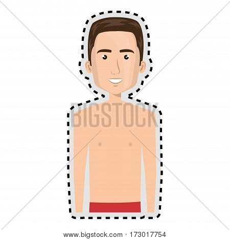 Sticker Half Body Vector & Photo (Free Trial) | Bigstock