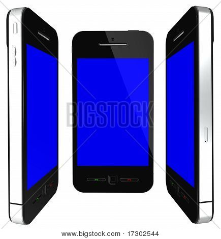 Phone Side View Front Image & Photo (Free Trial) | Bigstock