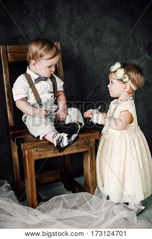 Two Babies Wedding - Image & Photo (Free Trial) | Bigstock