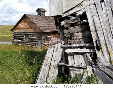 Two Old Farm Buildings Image & Photo (Free Trial) | Bigstock