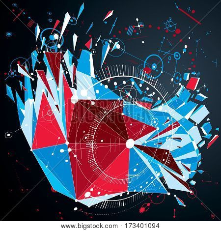 Technology 3d Vector Vector & Photo (Free Trial) | Bigstock