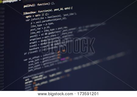 Programming Code On Image & Photo (Free Trial) | Bigstock