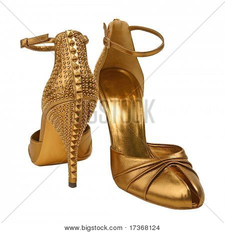 Gold Shoes Image & Photo (Free Trial) | Bigstock