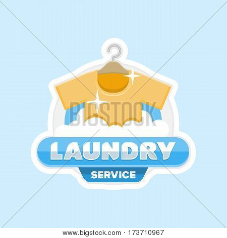Laundry Service Logo Vector & Photo (Free Trial) | Bigstock