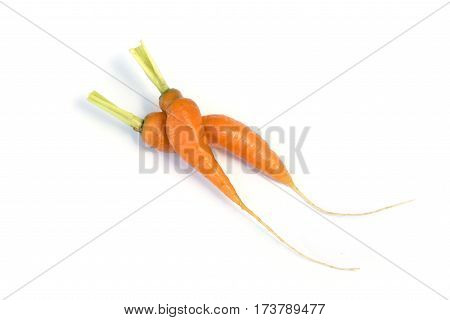 Carrot Shapes Isolated Image & Photo (Free Trial) | Bigstock