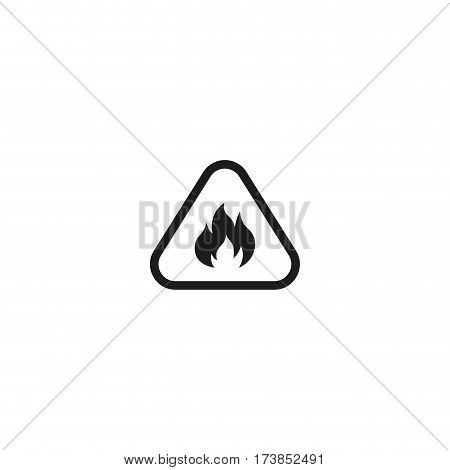 Attention Fire Symbol Vector & Photo (Free Trial) | Bigstock