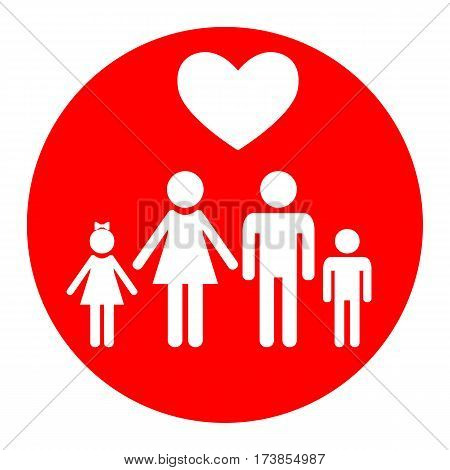 Family Symbol Heart. Vector & Photo (Free Trial) | Bigstock