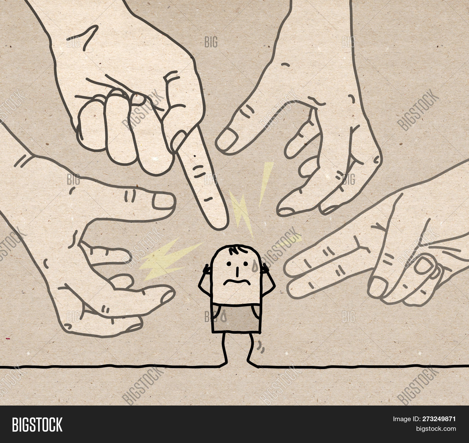 Big Hands Cartoon Image & Photo (Free Trial) | Bigstock