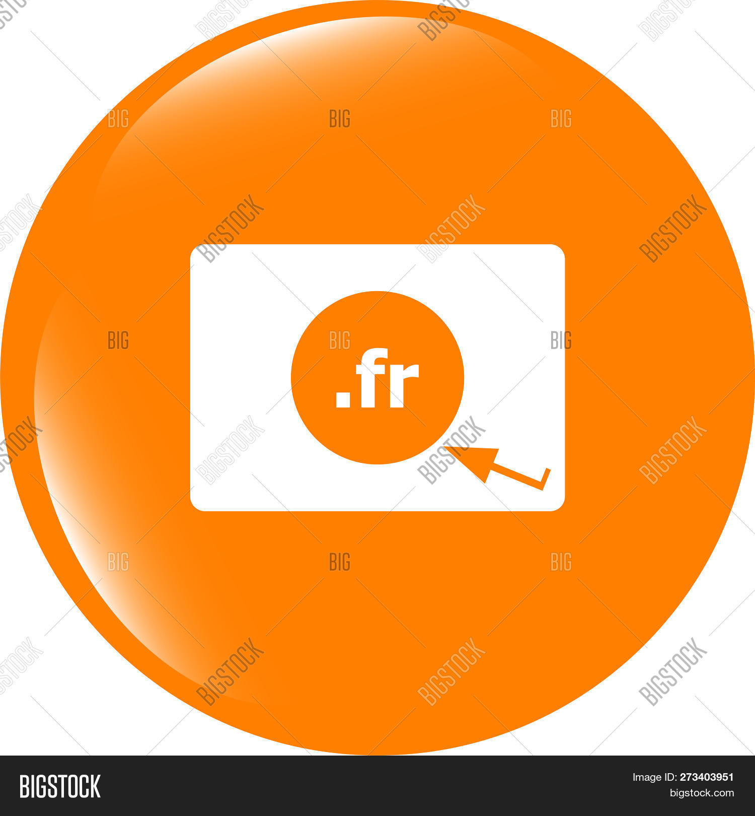 Domain Fr Sign Icon. Image & Photo (Free Trial) | Bigstock