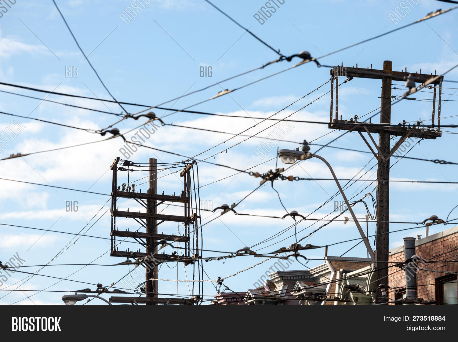Electric Power Lines, Image & Photo (Free Trial) | Bigstock