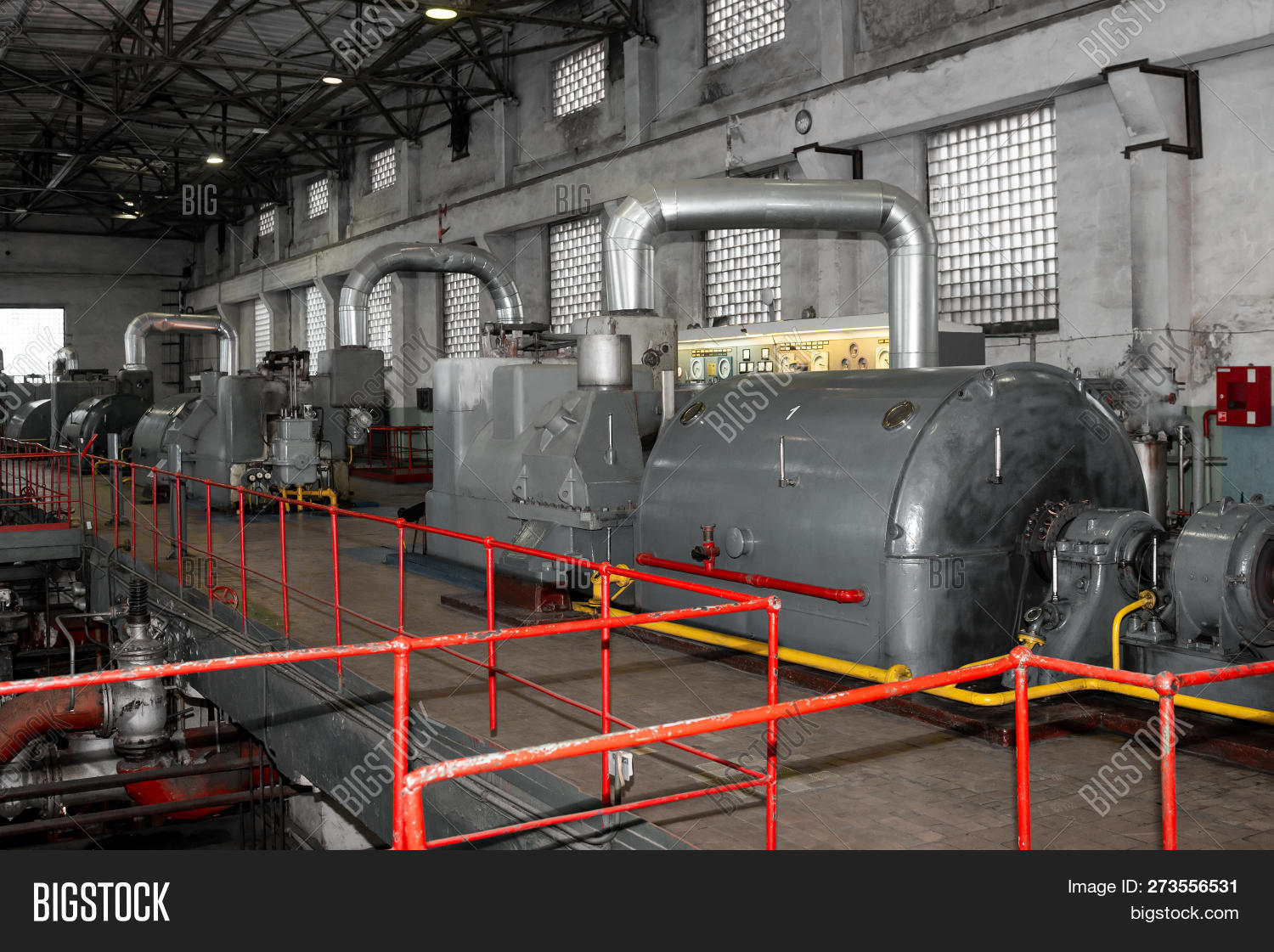 Turbogenerators Old Image & Photo (Free Trial) | Bigstock