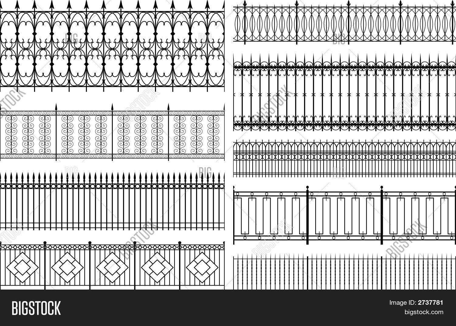 Fences Vector & Photo (Free Trial) | Bigstock