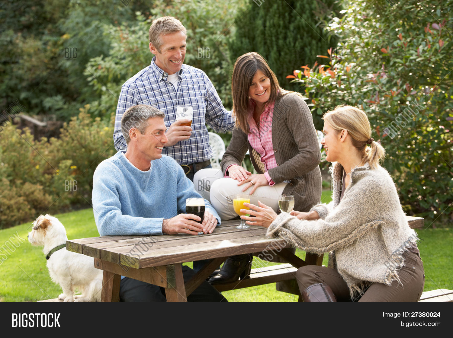 Group Friends Outdoors Image & Photo (Free Trial) | Bigstock