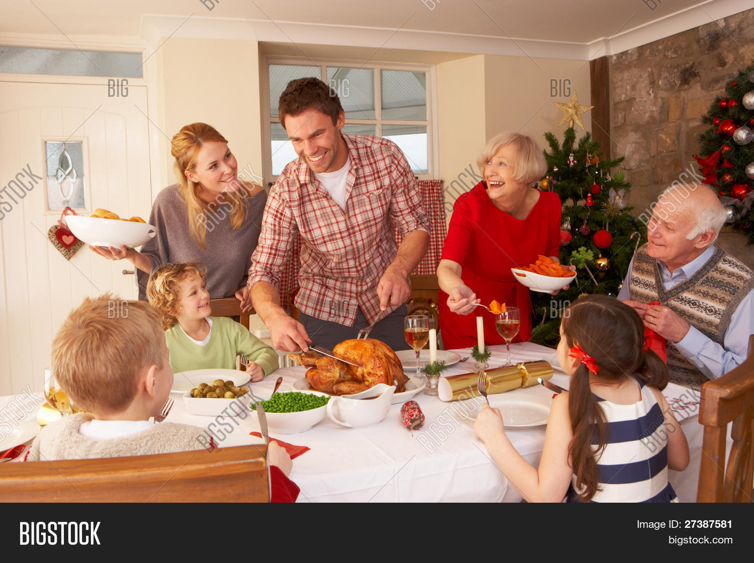 Family Serving Image & Photo (Free Trial) | Bigstock