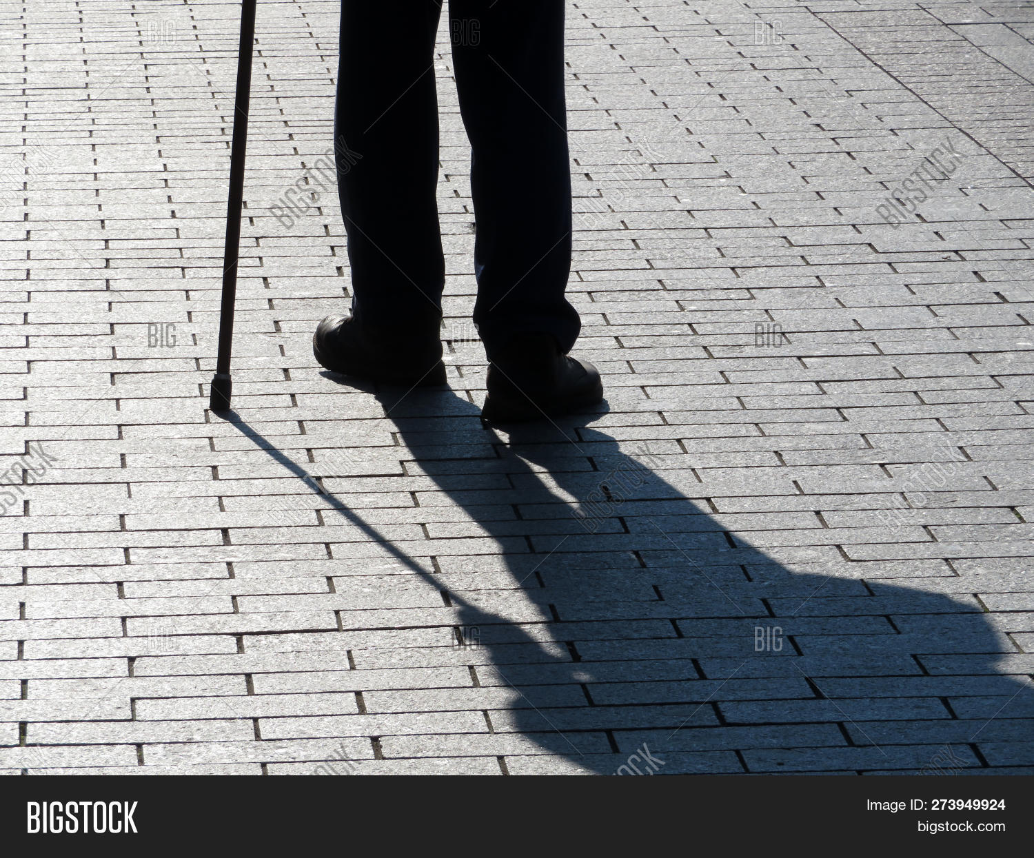 Silhouette Limping Man Image & Photo (Free Trial) | Bigstock