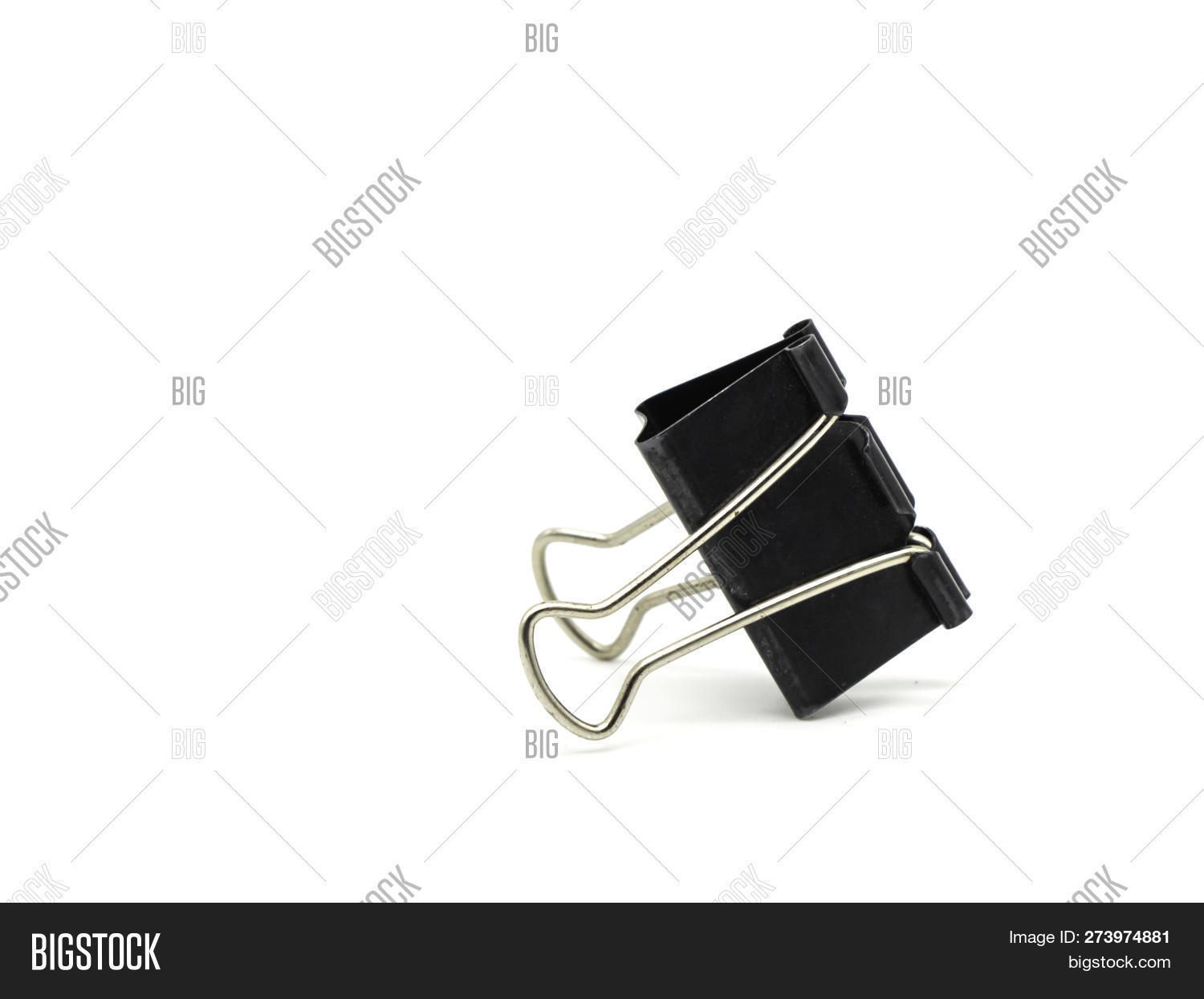 Black Paper Clip Image & Photo (Free Trial) | Bigstock