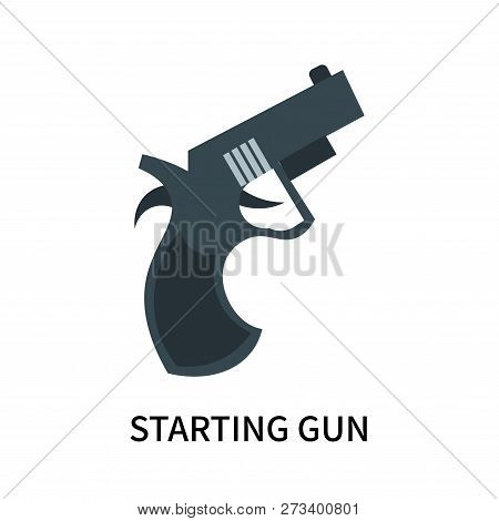 Starting Gun Icon Vector & Photo (Free Trial) | Bigstock