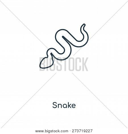 Snake Icon Trendy Vector & Photo (Free Trial) | Bigstock