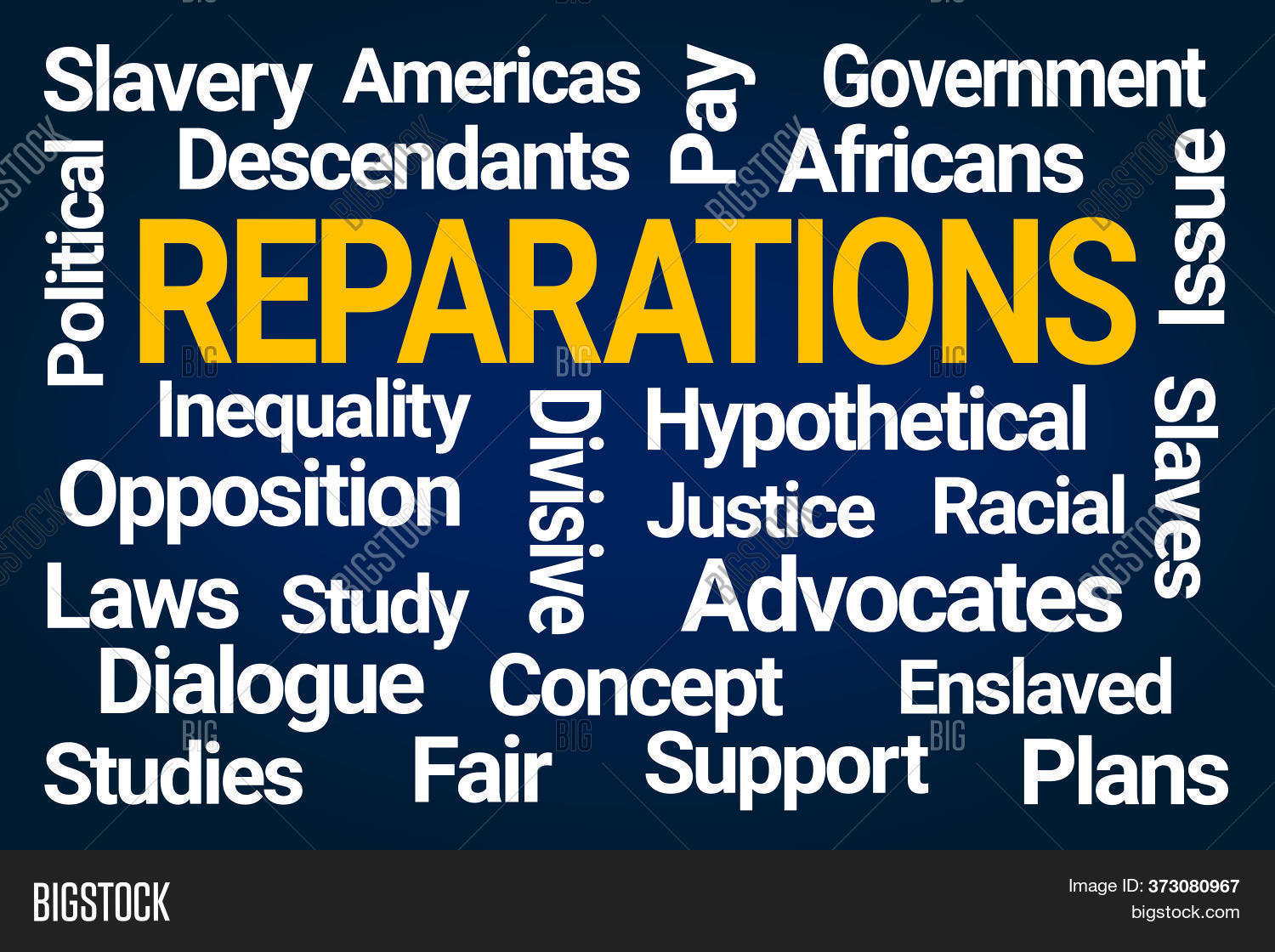 Reparations Word Cloud Image & Photo (Free Trial) | Bigstock