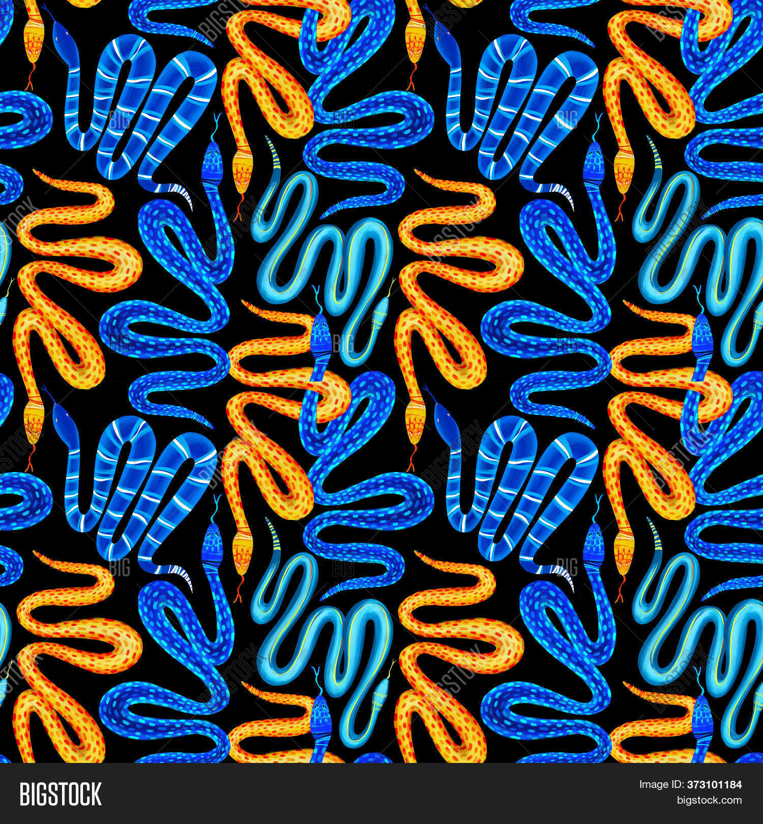 Neon Print Fabric