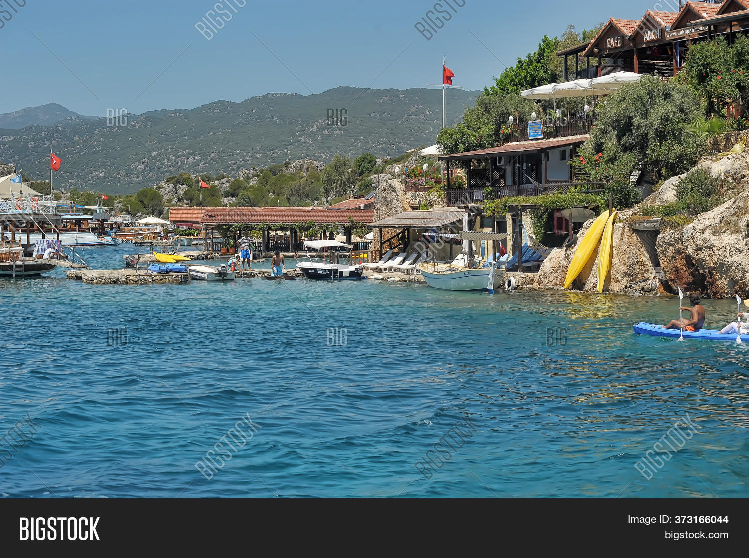 Turkish Village Simena Image & Photo (Free Trial) | Bigstock