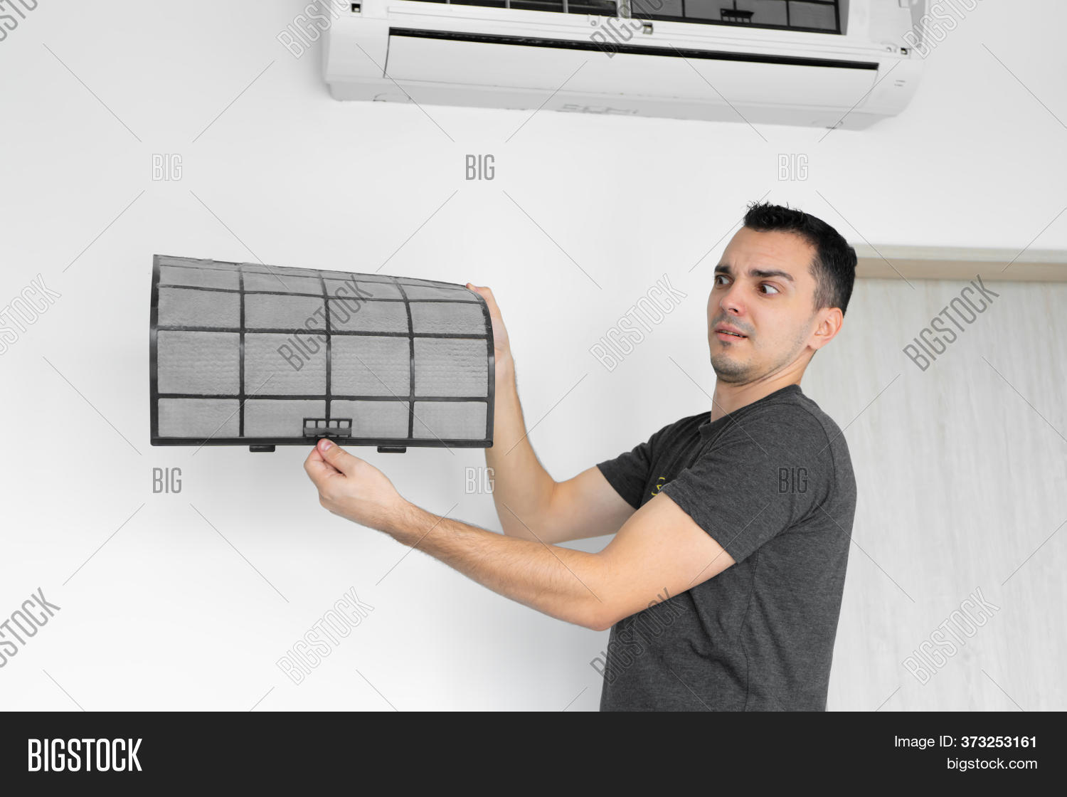 Guy Cleans Filter Home Image & Photo (Free Trial) | Bigstock