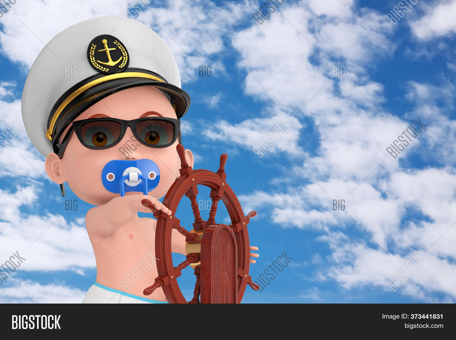 Little Sailor Captain Image & Photo (Free Trial) | Bigstock