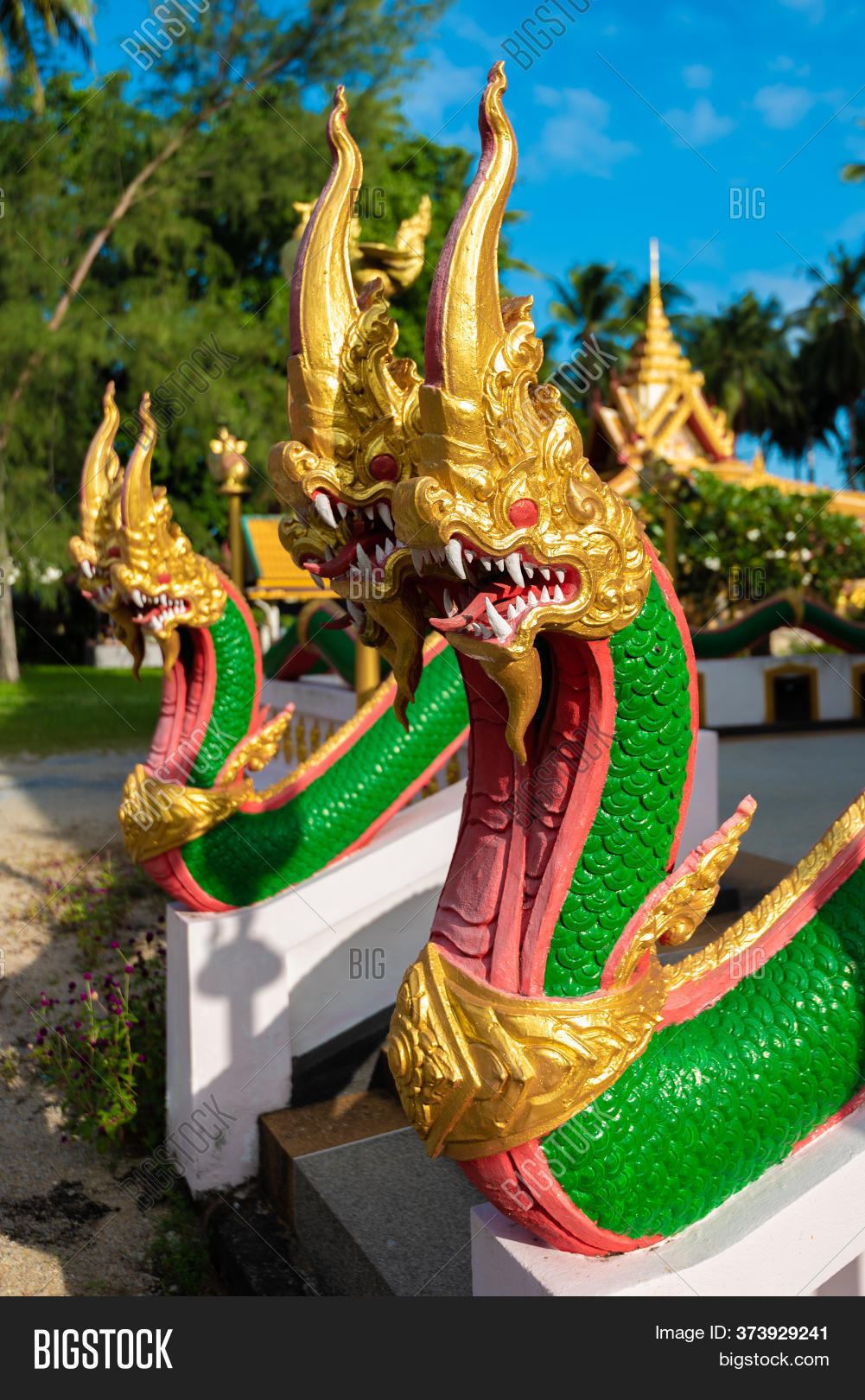 Snakes Buddhism Sacred Image & Photo (Free Trial) | Bigstock