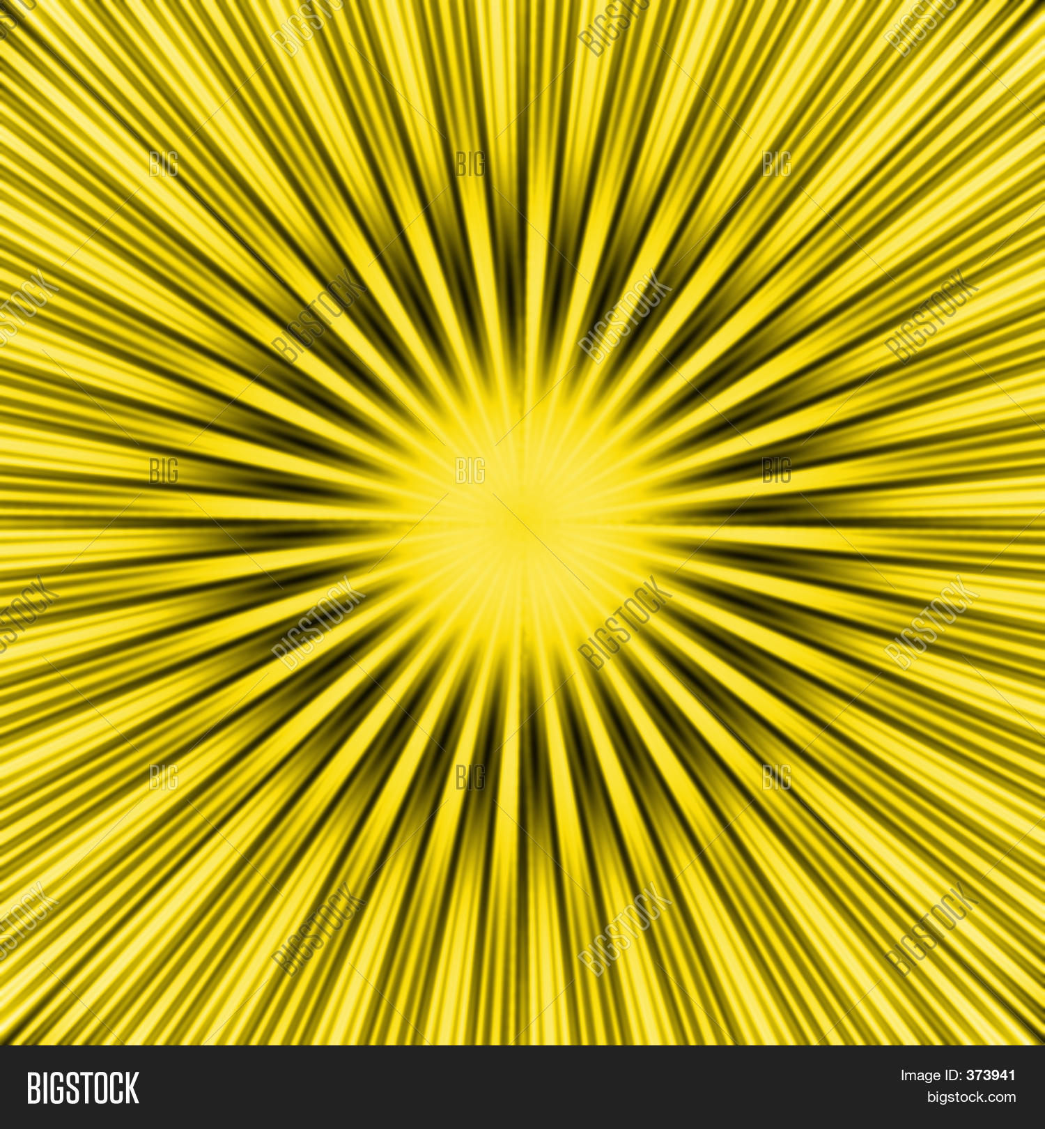 Yellow Sunburst Image & Photo (Free Trial) | Bigstock