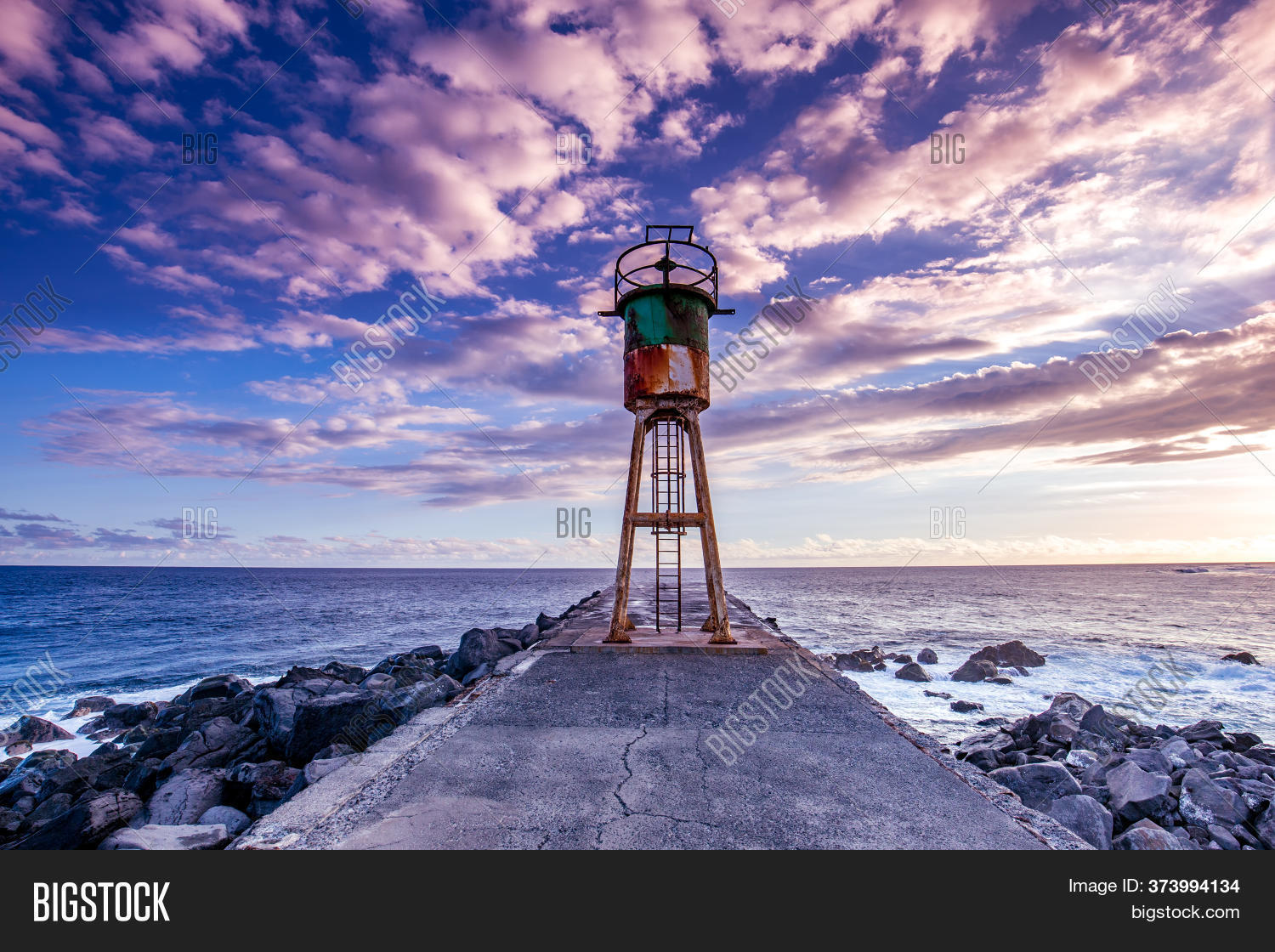 Jetty Lighthouse Saint Image & Photo (Free Trial) | Bigstock
