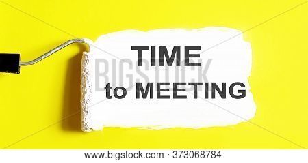 Time Meeting. One Open Image & Photo (Free Trial) | Bigstock