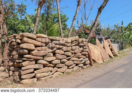 Big Flat Stones Yellow Image & Photo (Free Trial) | Bigstock