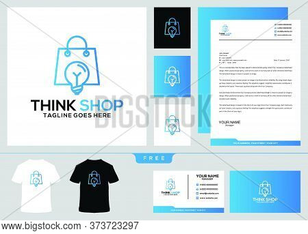 Think Shop Logo Vector & Photo (Free Trial) | Bigstock