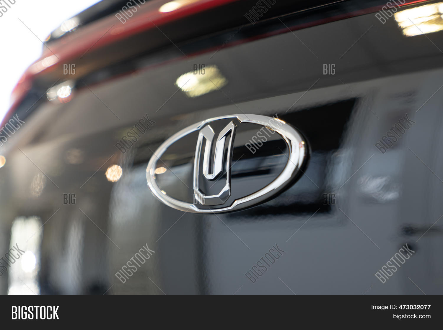 Moskvich Logo On Body Image & Photo (Free Trial) | Bigstock