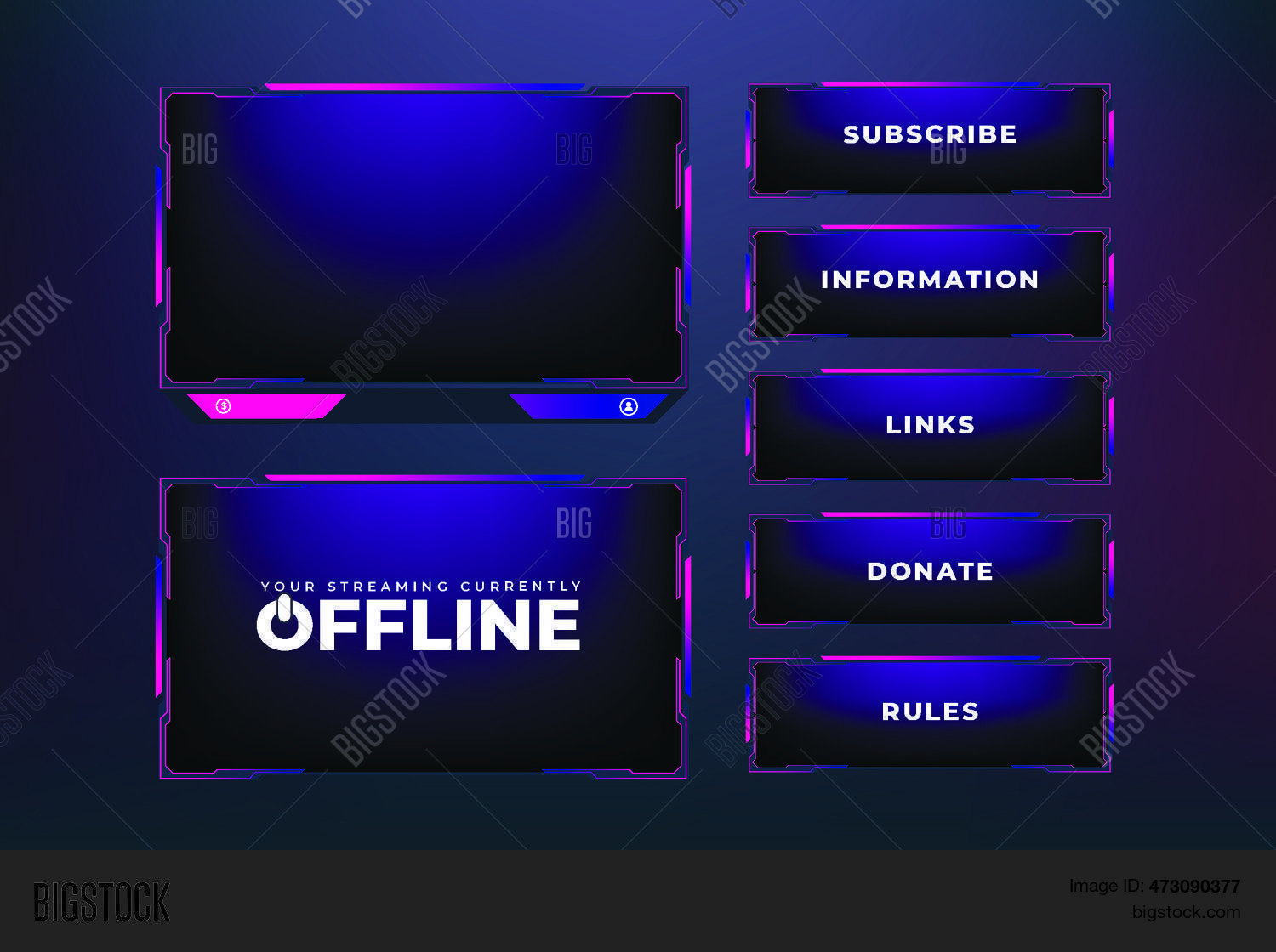 Futuristic Display Vector & Photo (Free Trial) | Bigstock