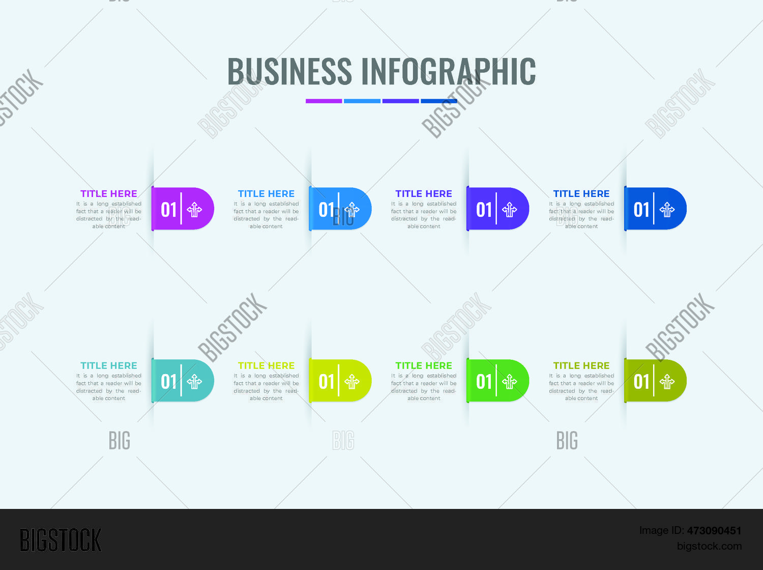 Business Chart Flow Vector & Photo (Free Trial) | Bigstock