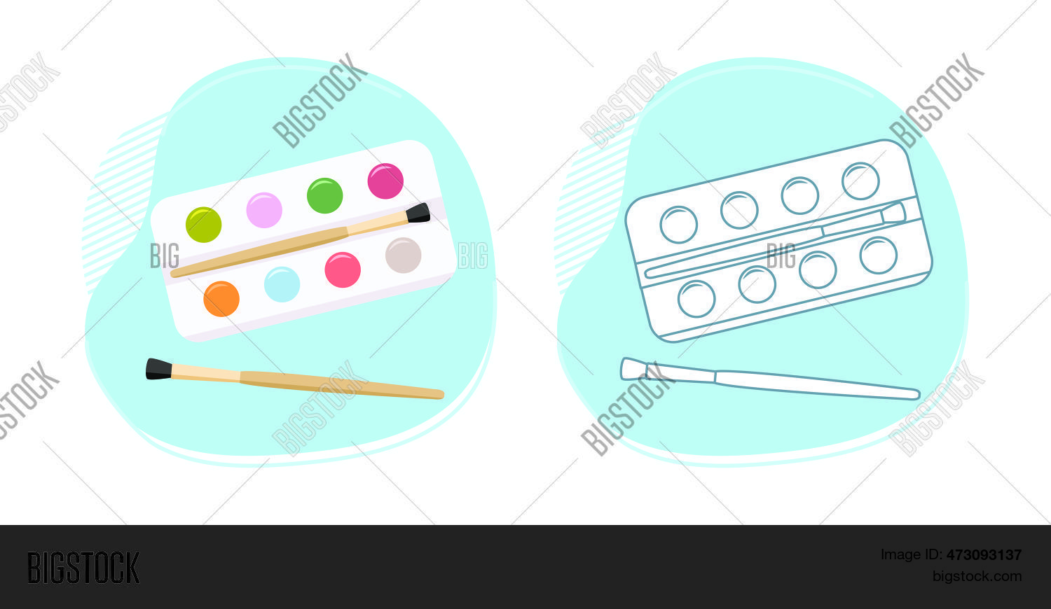 Vector y foto Vector Illustration (prueba gratis) | Bigstock