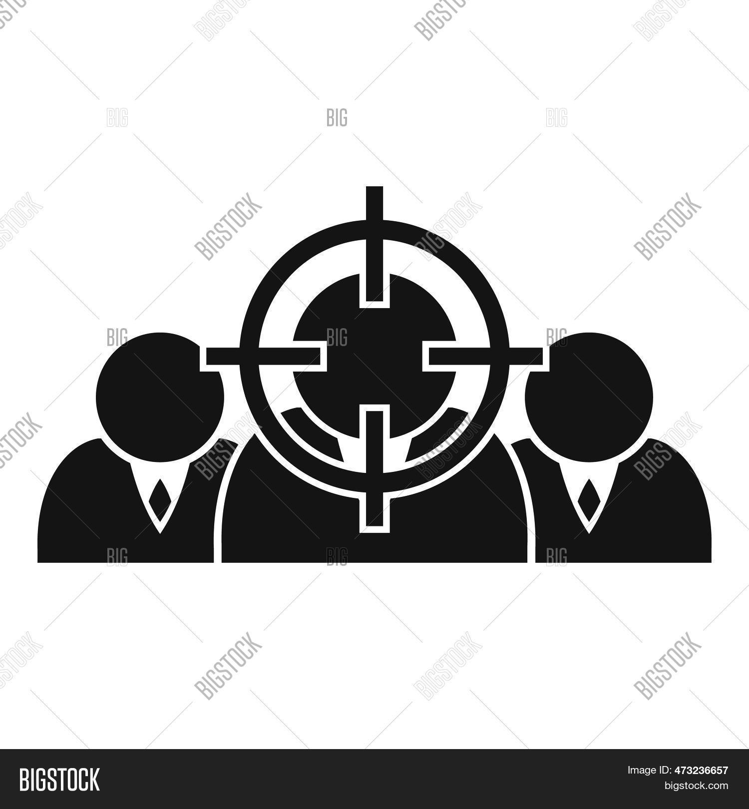 Workforce Target Icon Image & Photo (Free Trial) | Bigstock