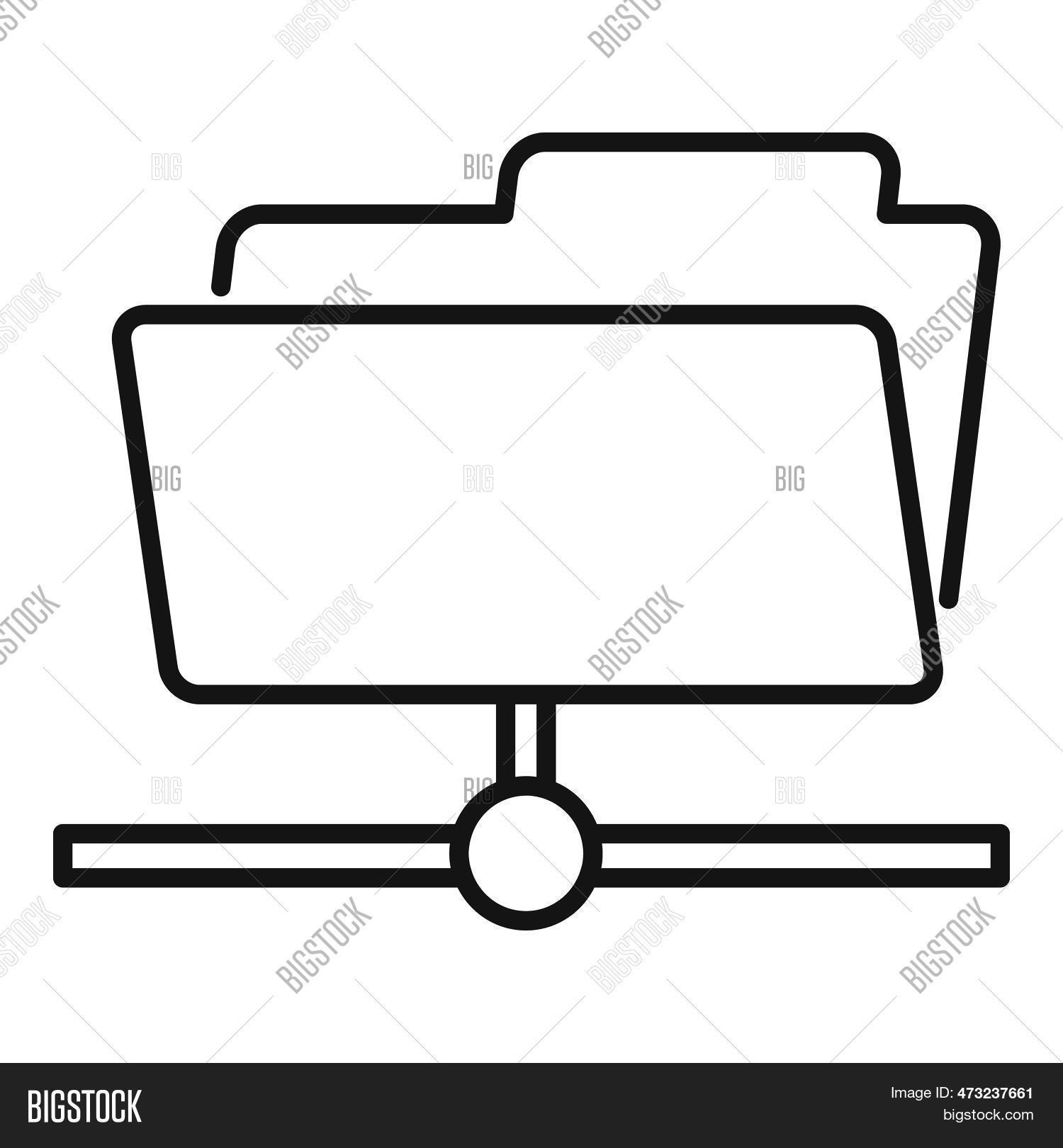 Server Folder Icon Image And Photo Free Trial Bigstock