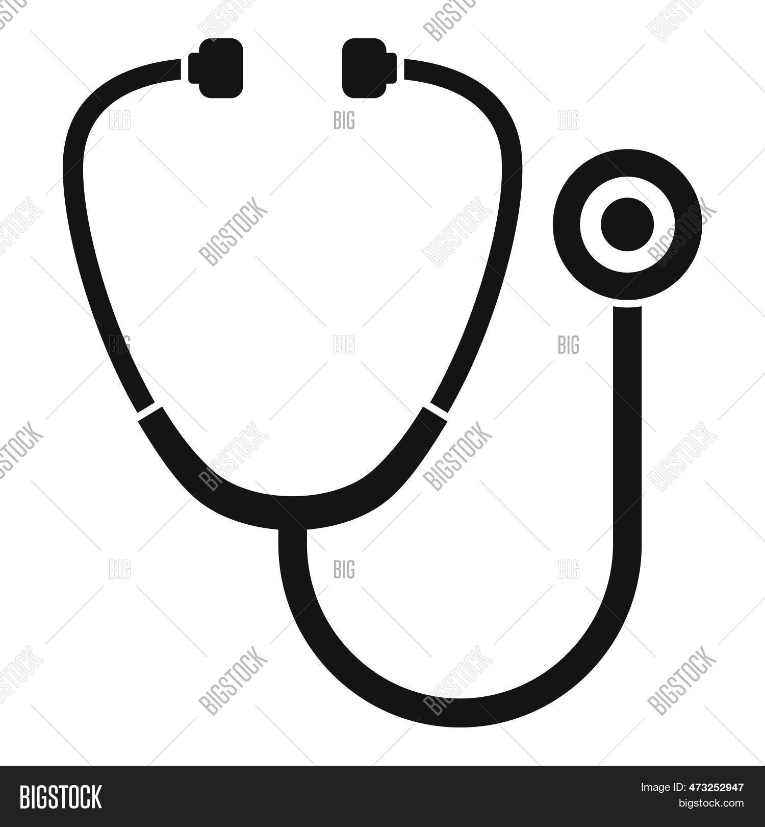 Stethoscope Icon. Image & Photo (Free Trial) | Bigstock