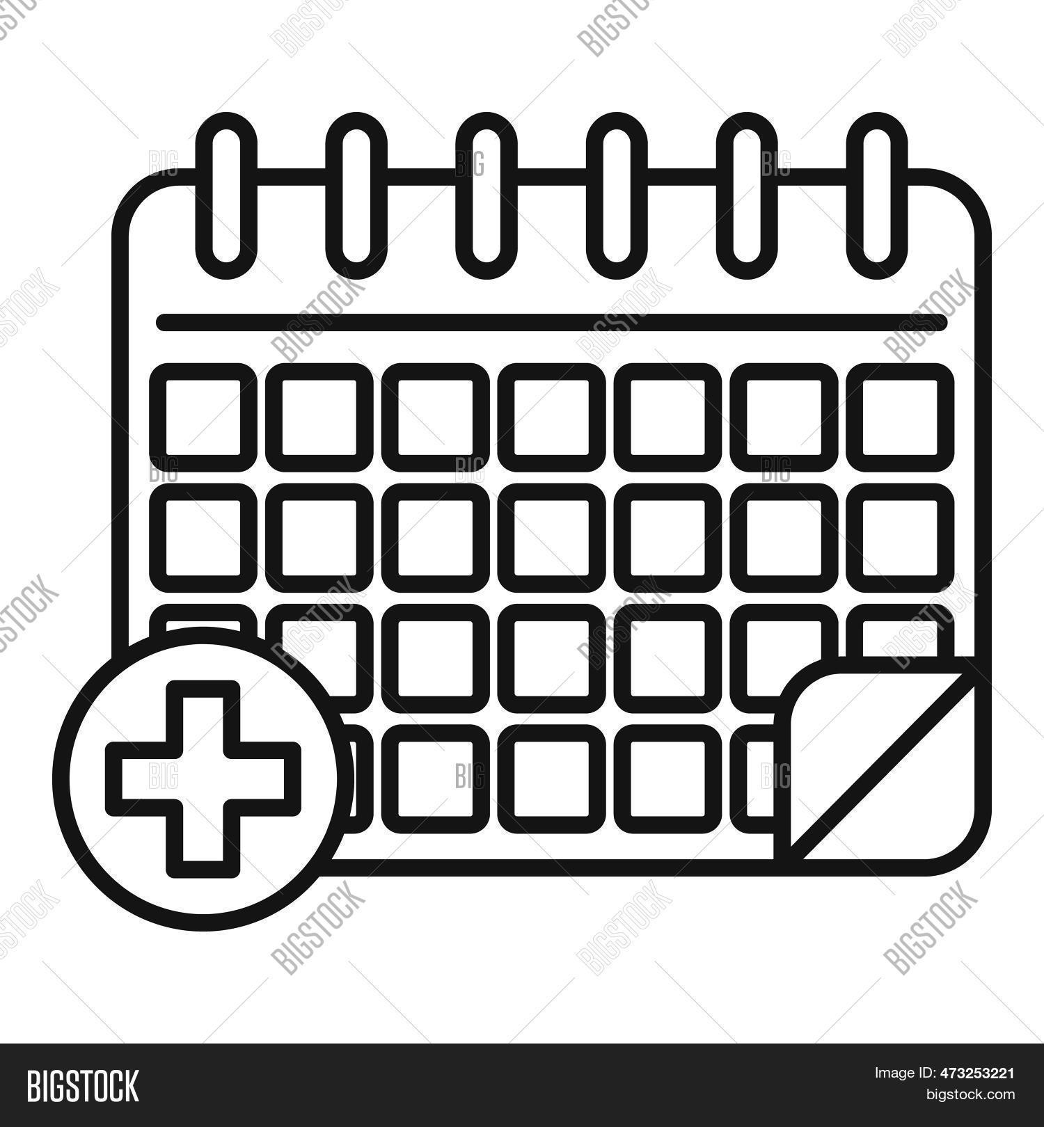Medical Calendar Icon Image & Photo (Free Trial) | Bigstock