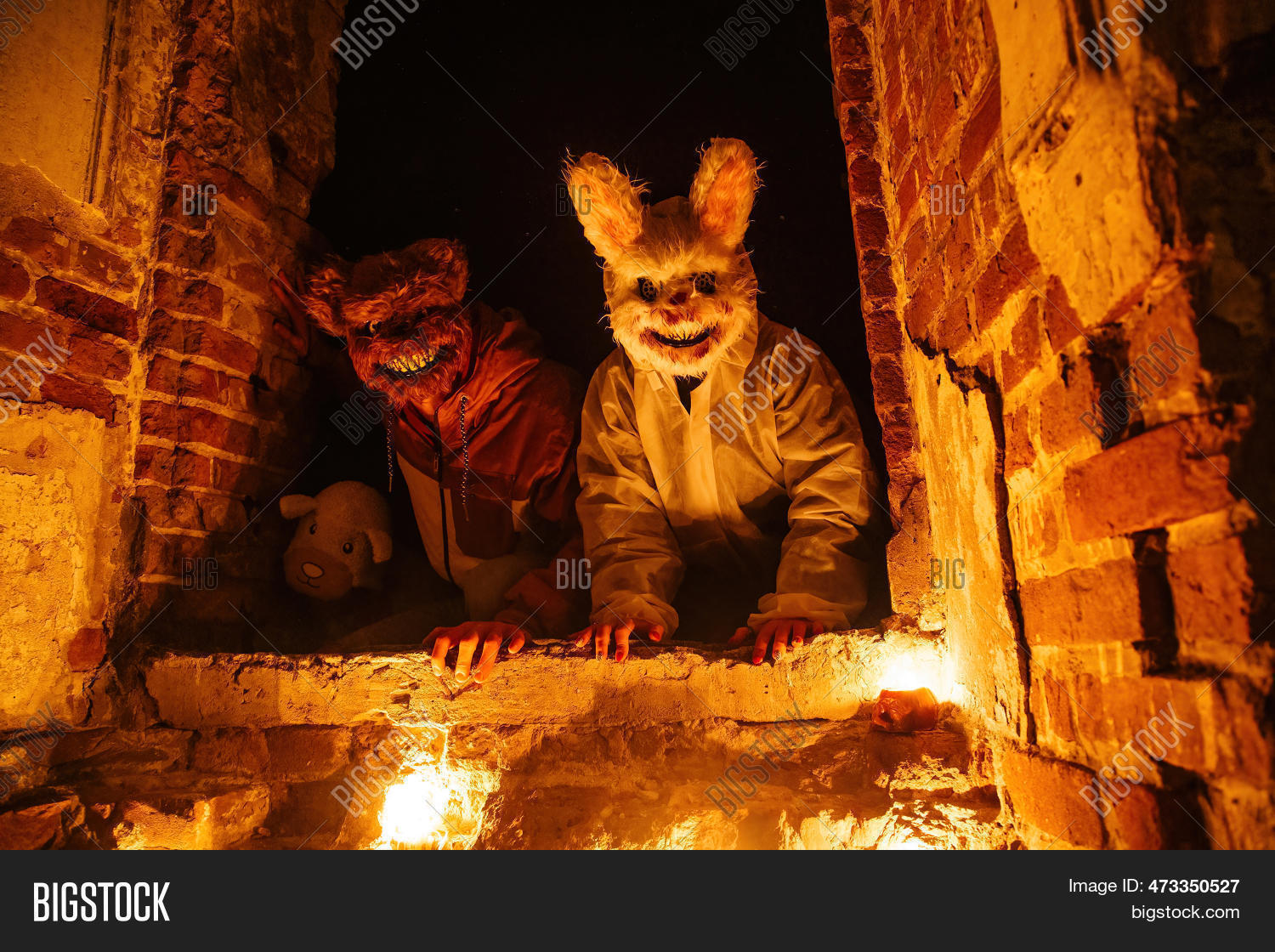 Man Mask Scary Rabbit Image & Photo (Free Trial) | Bigstock