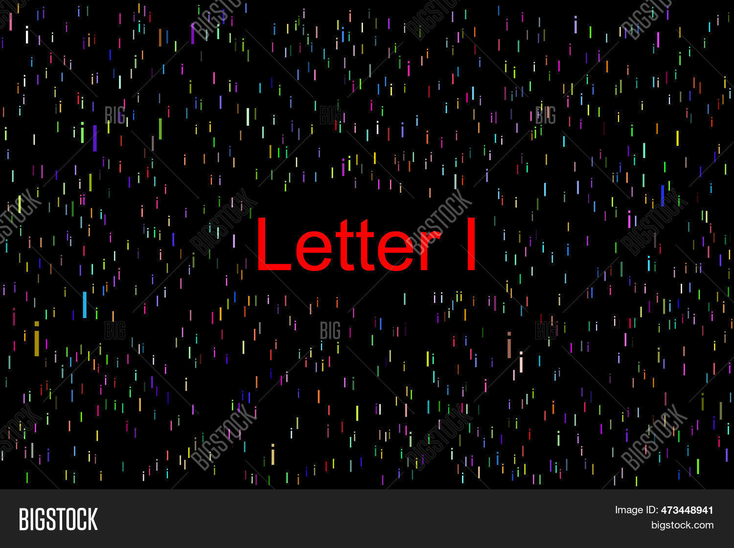 Letter Tiny Colorful Image & Photo (Free Trial) | Bigstock