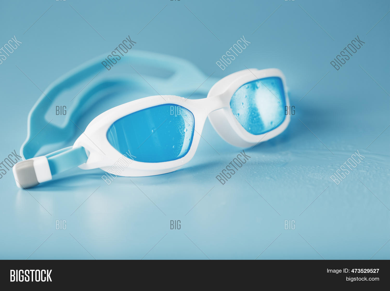 Swimming Goggles White Image & Photo (Free Trial) | Bigstock